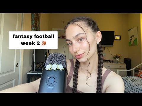 asmr fantasy football recap week 2 | 🏈