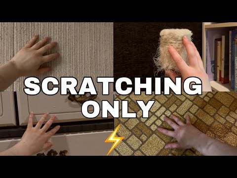 ASMR | Scratching ONLY | Fast and Aggressive | Lofi | Camera Tapping | No Talking