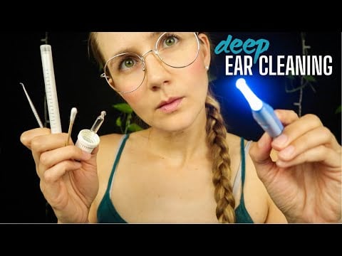 Deep Ear to Ear Cleaning ASMR | Doctor Roleplay for Relaxation | Personal Attention & Gentle Sounds