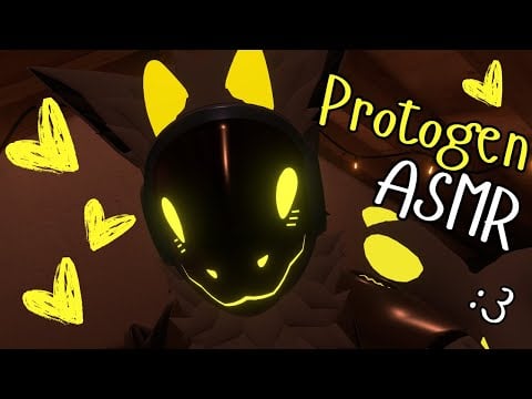 [Furry ASMR] Protogen silly helps you get some much needed rest :3 ...