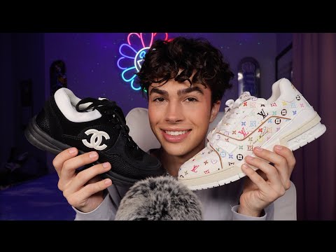 ASMR- Shoe Collection 👟(Tapping & Scracthing, My Favorite Shoes)
