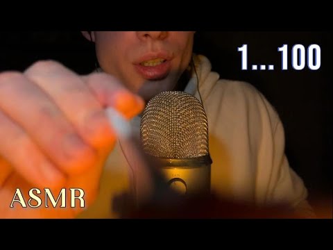ASMR | Counting from 1 to 100 | You Will Definitely Fall Asleep