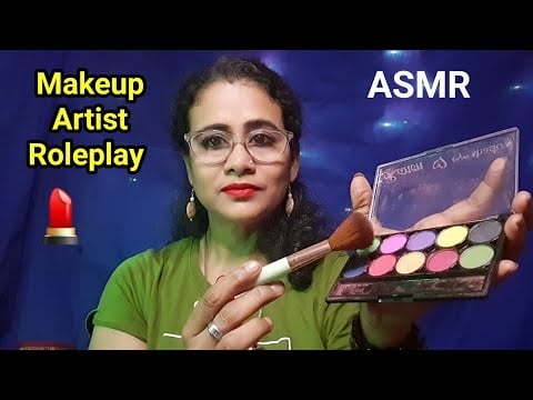 Asmr Makeup 💄 ( mouth sound & layered sound)| Asmr Ghosal | asmr personal attention|