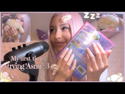 My First ASMR Video 🧸 *Cute nostalgia, Tapping, Rambling*