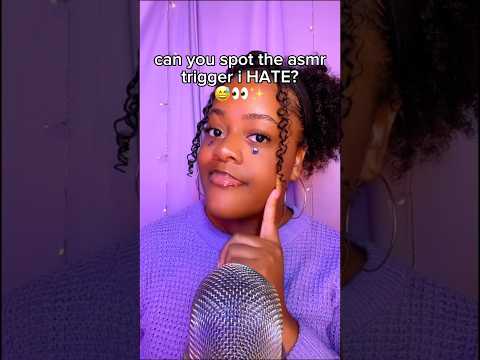 can you spot the asmr trigger i HATE?😡😤 #asmr #shorts