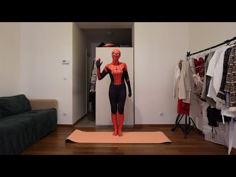 ASMR spider woman aerobics session - The ASMR Index