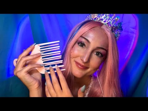 ASMR 🧜‍♀️ Flirty Mermaid Gives You a Relaxing Spa Treatment (WLW ...
