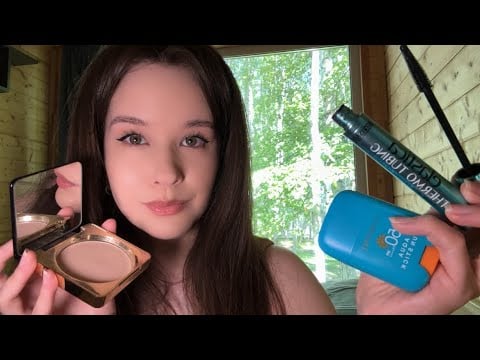 ASMR Makeup Летний МАКИЯЖ тебе role play