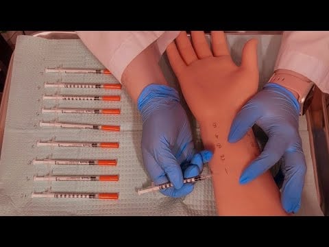 ASMR Allergist Exam & Allergy Testing (Intradermal Test)