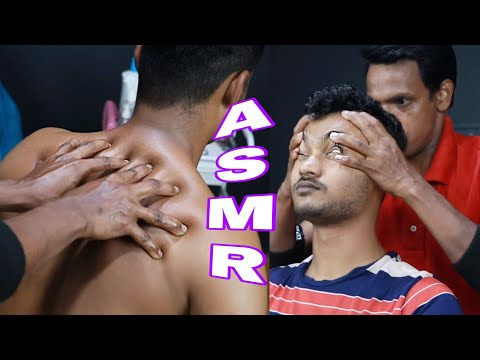 Awesome Technique Head And Back Body Massage With Crunchy Neck Cracking ...