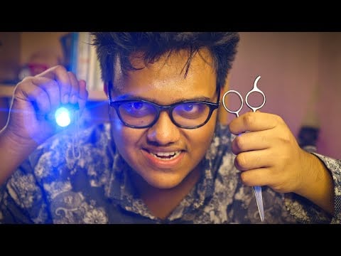 ASMR Doctor gives you illegal Eye Checkup