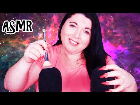 ASMR Mic Scratching and Mic Brushing (NO TALKING) (Long Nails) (MAXIMUM Tingles)