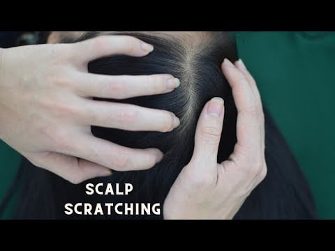 ASMR Scalp Scratching, Hair Scratch, Head Massage Aggressive On Real ...