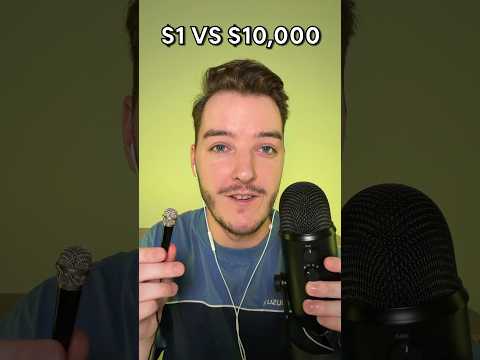 $1 VS $10,000 Microphone #asmr - The ASMR Index