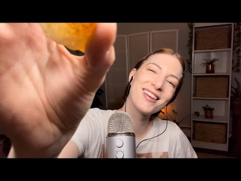 Asmr crystal cutting chords & hand triggers #shorts
