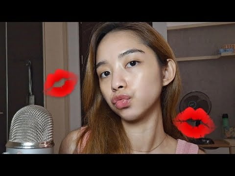 ASMR kisses, mouth sound and everything in between 😘