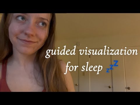 asmr soft spoken guided breathing & visualization for sleep 😴