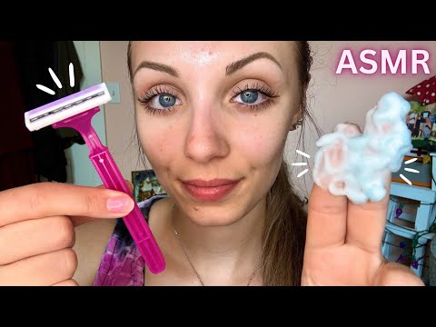 ASMR Shave and Skincare! 🪒(Personal Attention)