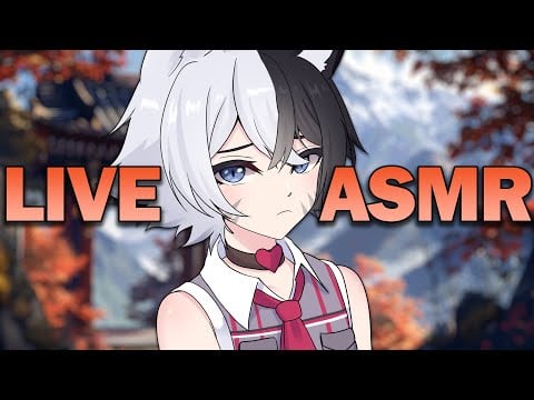 🍂 Live 3DIO ASMR | Femboy Helps You Sleep Deeply Tonight 🧡