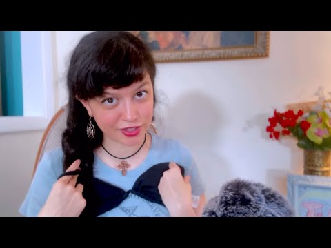 ASMR | Victoria's Secret Bra Try On with ASMR Scratching & Latex Gloves ...