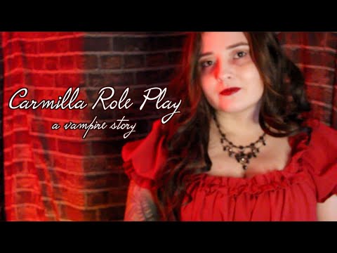 Soothing Night Visit [ASMR]🩸 Carmilla Inspired RP 🕯️
