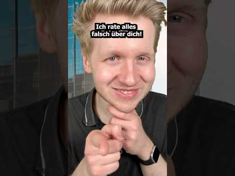 Ich rate alles falsch über dich! #asmr