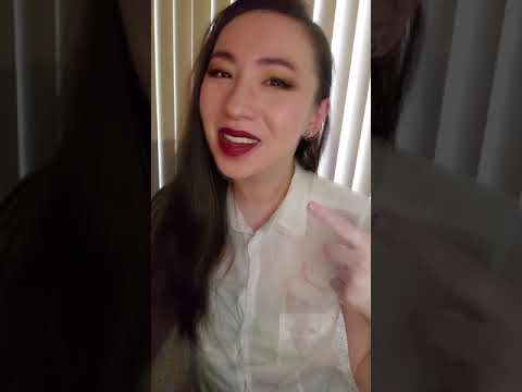 1 Minute ASMR Chinese Lesson 👂 Parts of the body 👁️ ASMR #Shorts