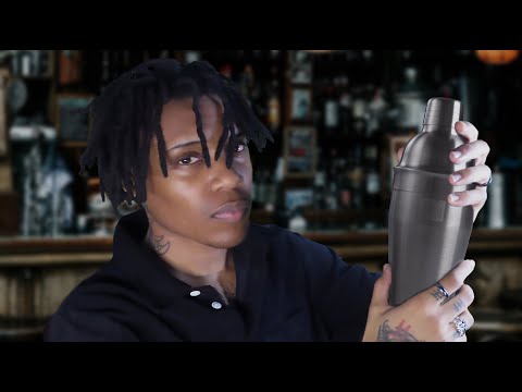 ASMR Bartender Serves You Triggers & Tingles | Chill Roleplay