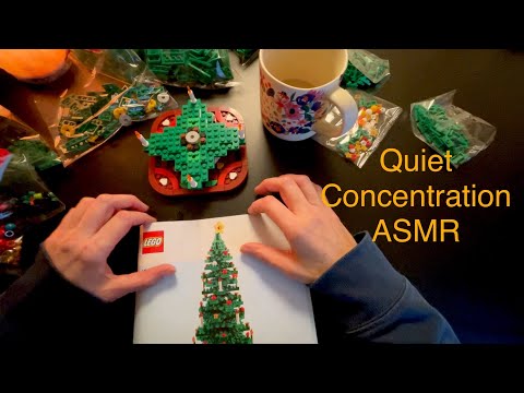 ASMR Lego Christmas Tree Build Part 2 | Whisper