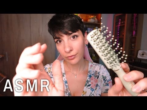ASMR Español - Roleplay AMIGA te ayuda DORMIR [Mouth Sounds]