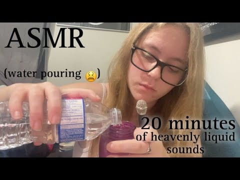 ASMR 20 minutes of heavenly liquid sounds