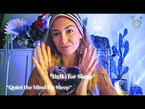 Whispered ASMR Reiki for Deep Sleep | Insomnia Relief & Sound Healing ...