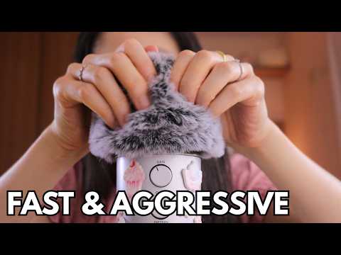 ASMR | Fast & Aggressive Mic Pumping & Spit Painting You by Margo Rari