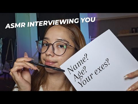 ASMR Boyfriend Interview | Protective Sister Decides If You Qualify ...