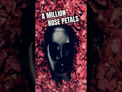 #ASMR with a MILLION rose petals 🥀 #shorts