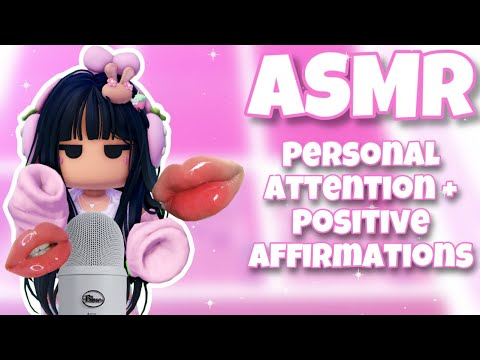Roblox ASMR ∼ personal attention + positive affirmations relaxing ...