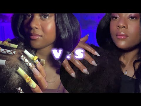 ASMR BATTLE OF THE NAILS | Deep Scalp Massage, Forehead Taps, Tracing ...