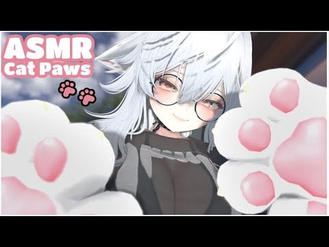 【ASMR VRChat】 Playing With You… Using My Cat Paws 🐾 Headpats, Fluffy ...