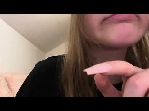 ASMR nails tapping and whispering - The ASMR Index