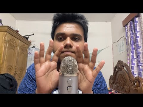 ASMR Pure Hand Sounds Crispy (Custom video)