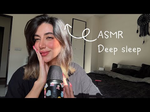 ASMR/ deep relaxation 🍒☀️ (spit painting,touching you, mouth sound…)