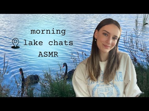 asmr morning rambles to keep you company 🦢 soft spoken ish in my car 🚗