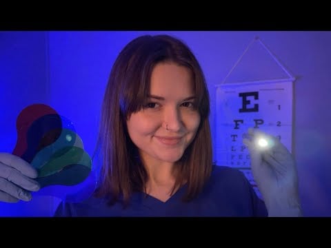ASMR Most Realistic Eye Exam 👀 Soft Spoken Doctor Roleplay