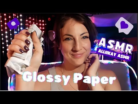 ASMR High gloss paper with clapping - The ASMR Index