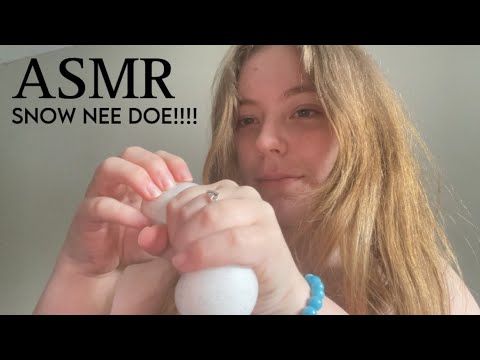 ASMR snow nee doe?!? (small video until the big stuff gets here)