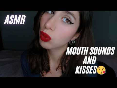 ASMR| Mouth sounds and KISSES😘/Te lleno de BESITOS😘