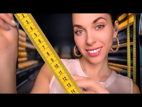 ASMR Measuring Your Face & sketching you for SLEEP, Personal Attention and RAIN sounds