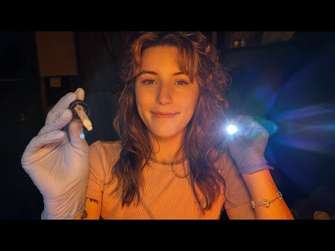 ASMR Eye Exam After Too Much Screen Time