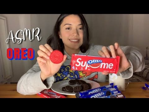 ASMR - Eating Oreos ft. Supreme Oreo | Relaxing (Malaysia)