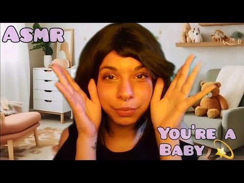 ASMR Treating you as a baby (changing - washing - playing with you) 💫